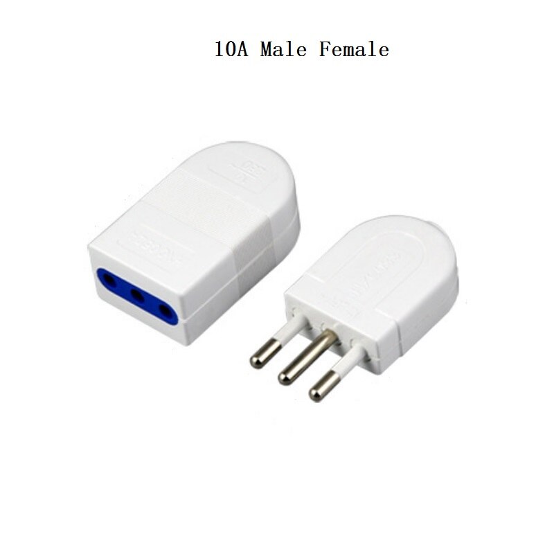 Italien Steckdose 10A/16A Weiblich Männlich Konver... – Grandado