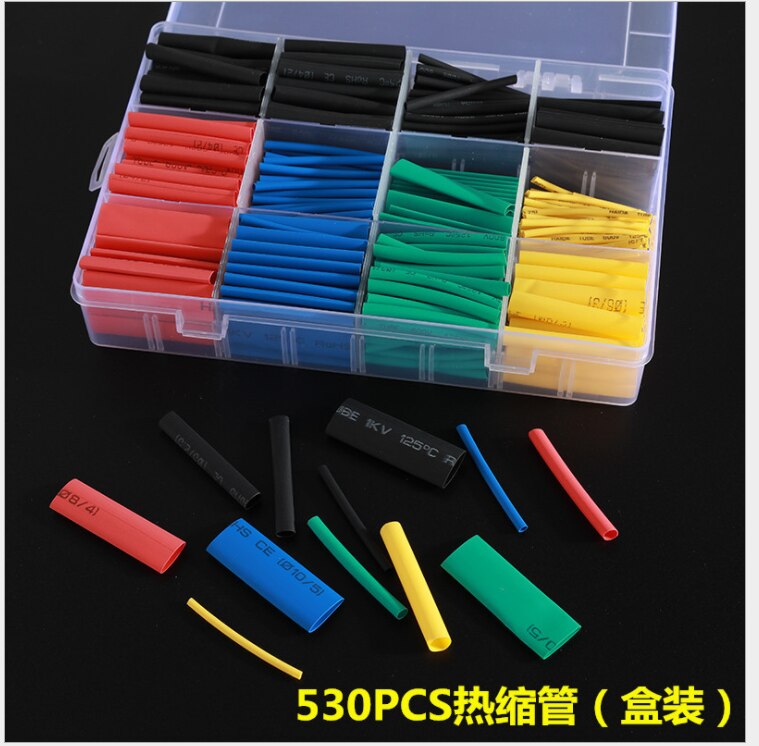 530pcs Heat Shrink Tubing Insulation Shrinkable Tu... – Grandado
