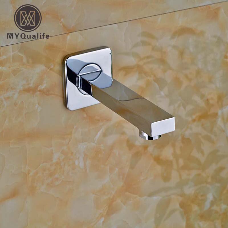 Wall Mounted Shower Faucet Below Spout Chrome Fini... – Vicedeal