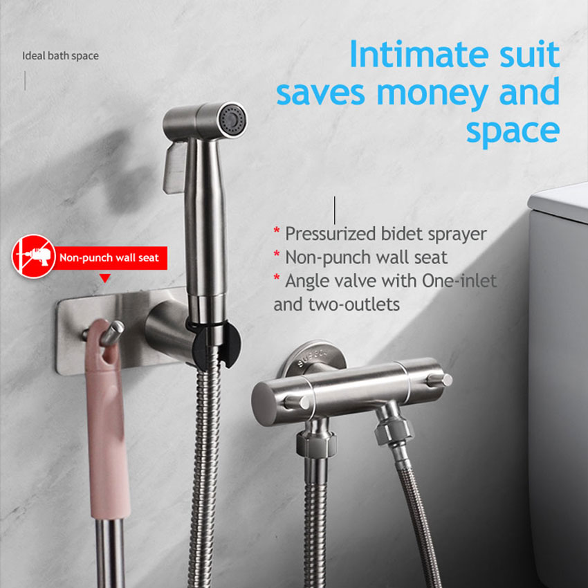 Ecofresh Handheld Toilet bidet sprayer set Kit Sta... – Grandado