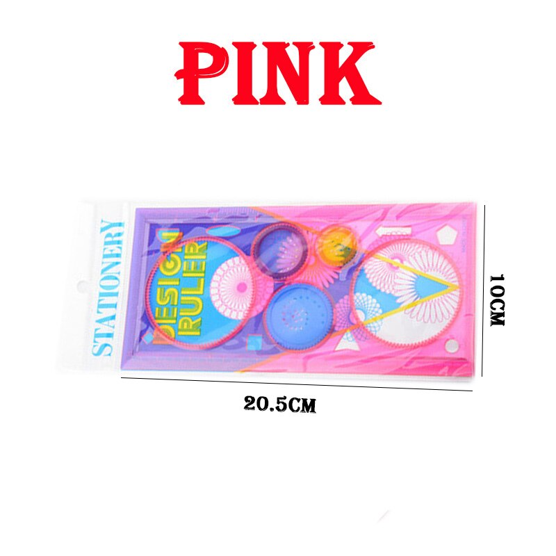 Geometry Spirograph Drawing Stencils Set Painting ... – Grandado