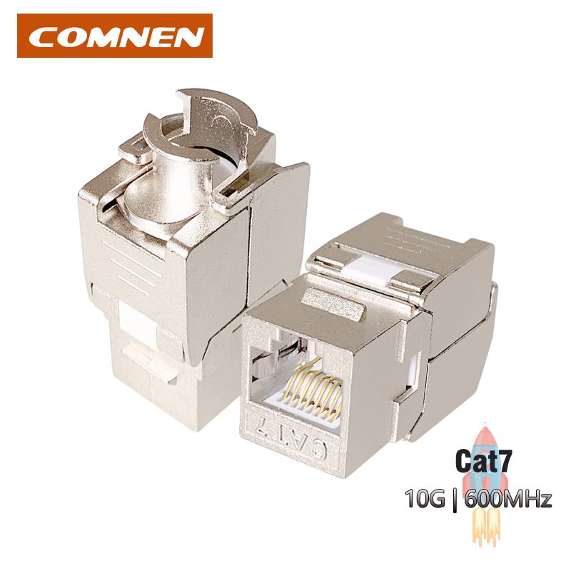 6/12/24pcs Toolless RJ45 Keystone Cat7 Blindé FTP ... – Grandado