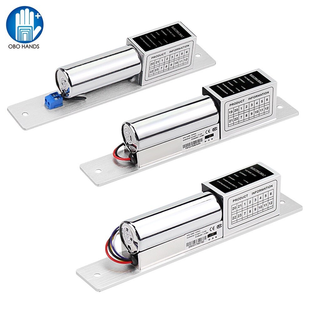 Electric Bolt Lock 2 / 5 Wires Electronic Mortise ... – Grandado