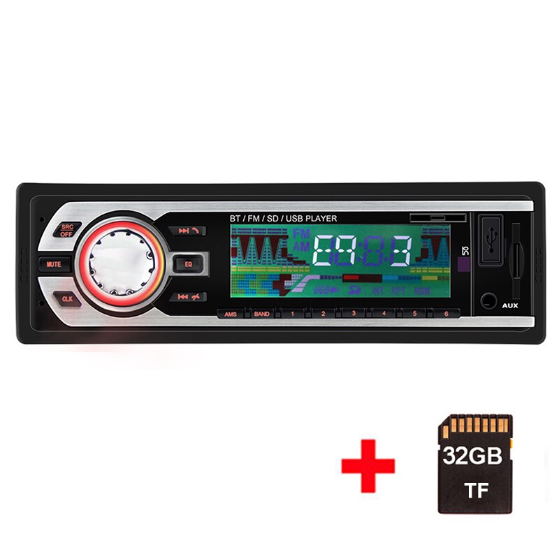 car radio autoradio 1din car stereo bluetooth audi... – Vicedeal