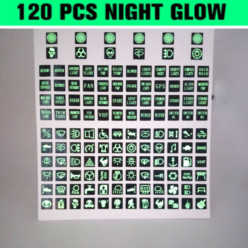 Rocker Switch Label Decal Circuit Panel Lichtgeven... – Grandado