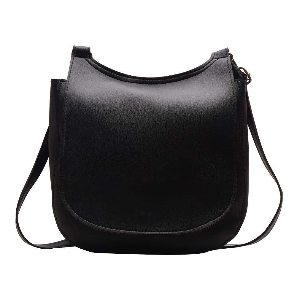 Women Wide Solid Color Shoulder Handbags Female Si... – Grandado