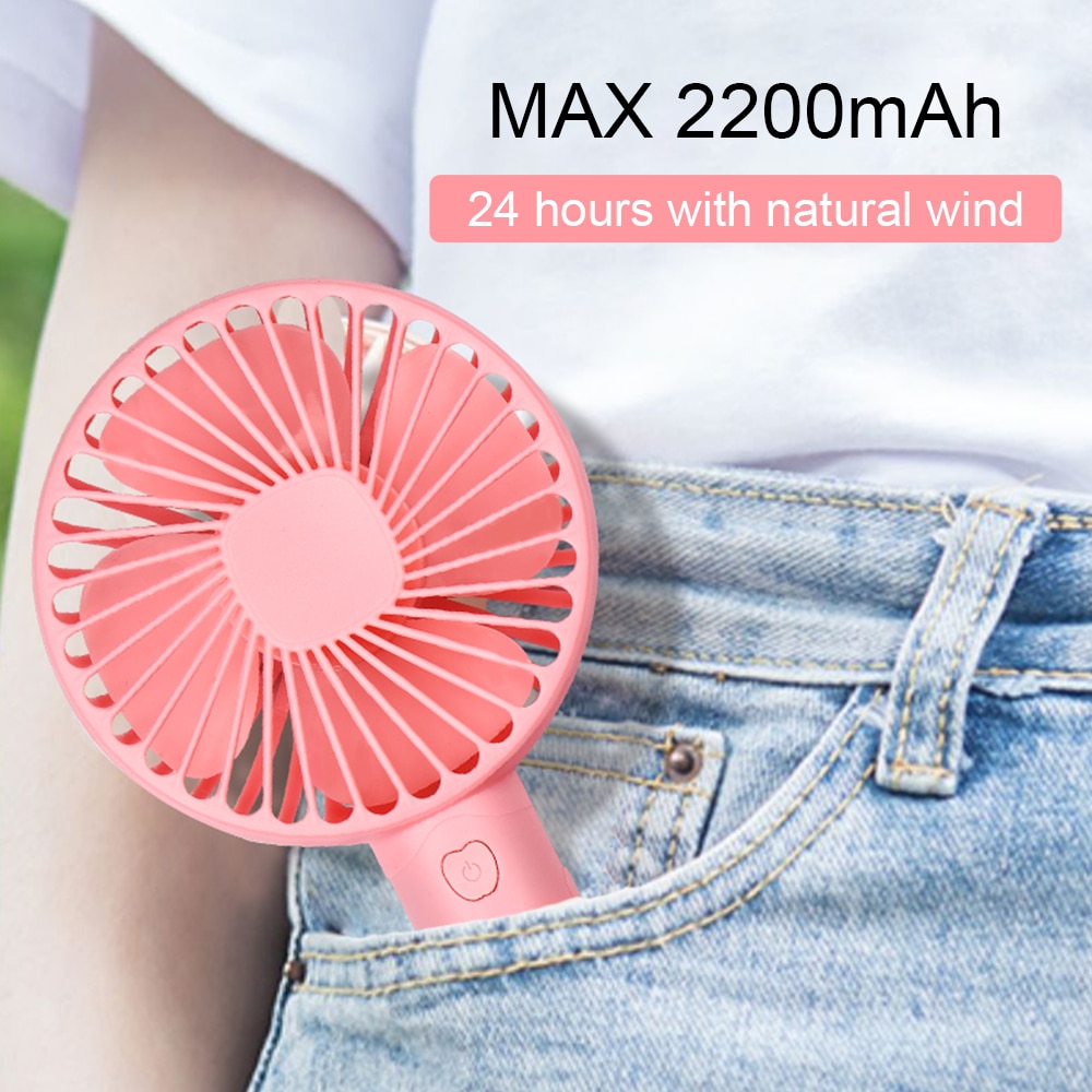 Mini Ventilator Handheld Usb Wind Power Ultra-Stil... – Grandado