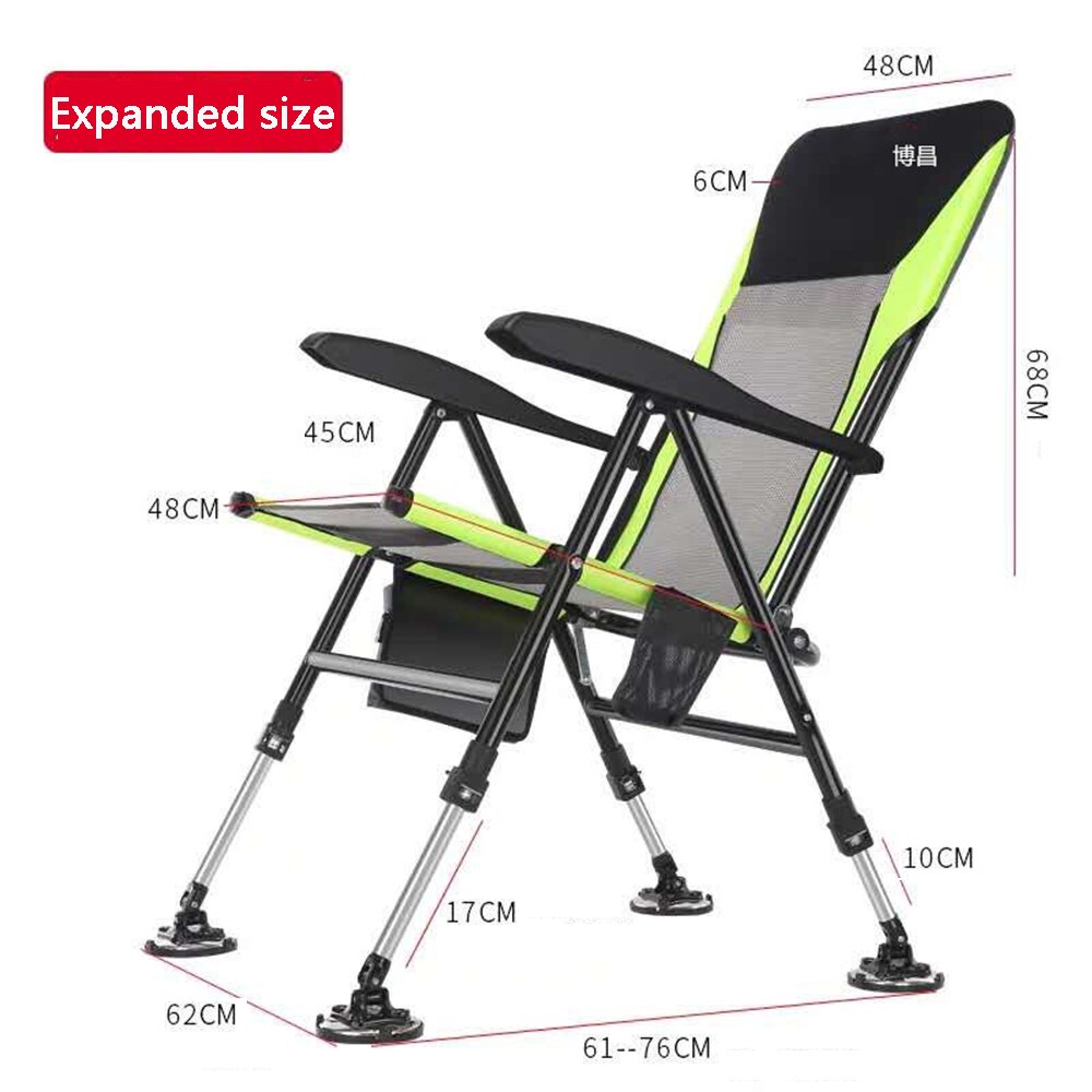 Multifunctional Outdoor Fishing Chair Beach Chair ... – Vicedeal