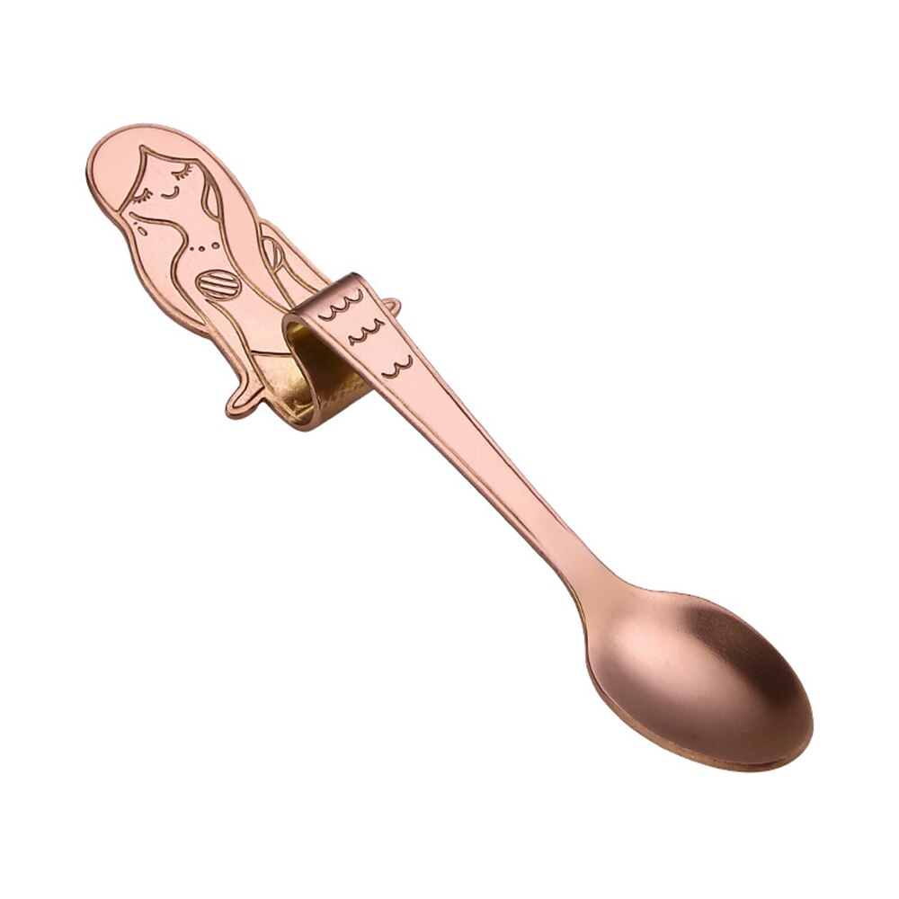 Cute Mermaid Spoon 304 Stainless Steel Teaspoon Lo... – Grandado