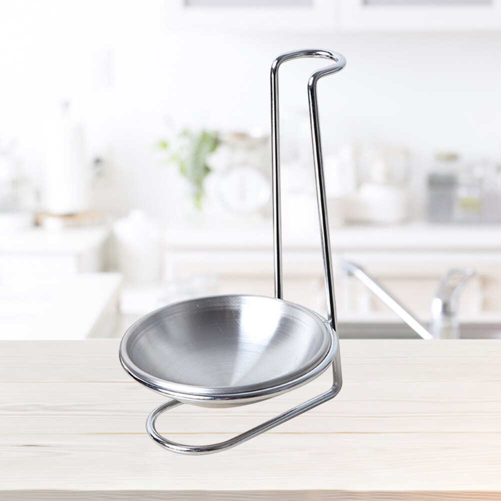 Kitchen Stainless Steel Soup Spoon Rest Soup Ladle... – Vicedeal