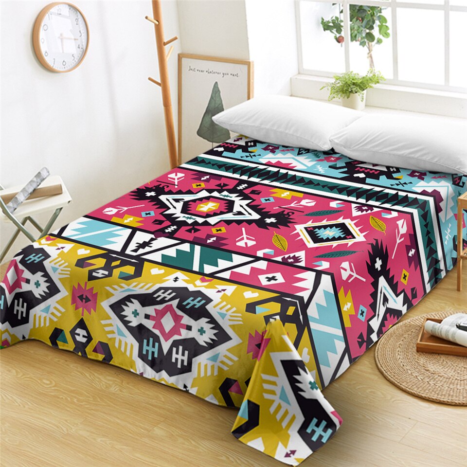 BeddingOutlet Aztec Bed Linen Rainbow Colorful Fla... – Vicedeal