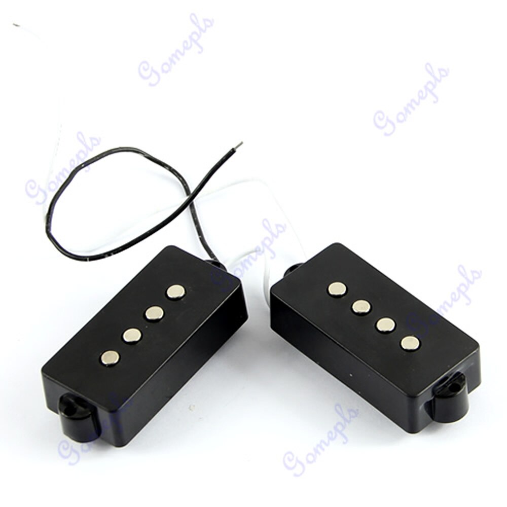 Black 4 String Noiseless Pickup Set For Precision ... – Vicedeal