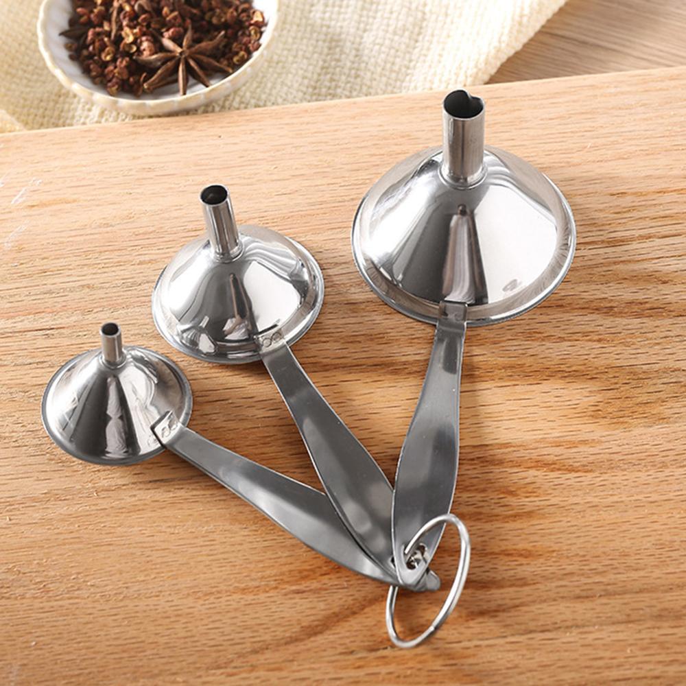 Stainless Steel Mini Mouth Funnels Portable Bar Wi... – Grandado