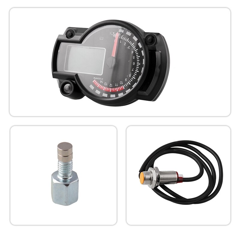 Motorcycle Digital Light LCD Speedometer Odometer ... – Grandado