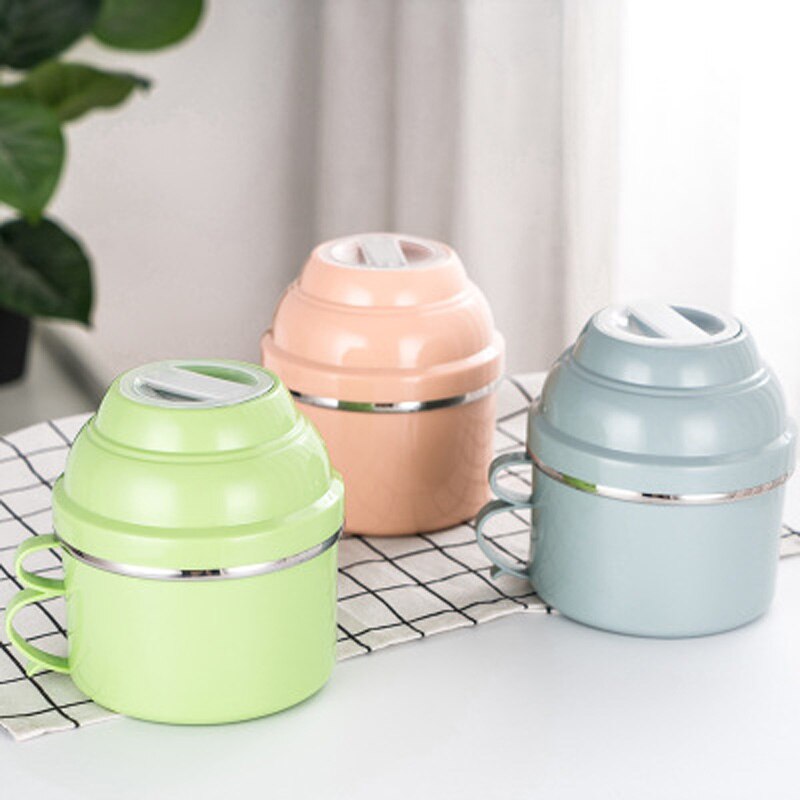 304 Stainless Steel Lunch Box Student Cafeteria Wi... – Grandado