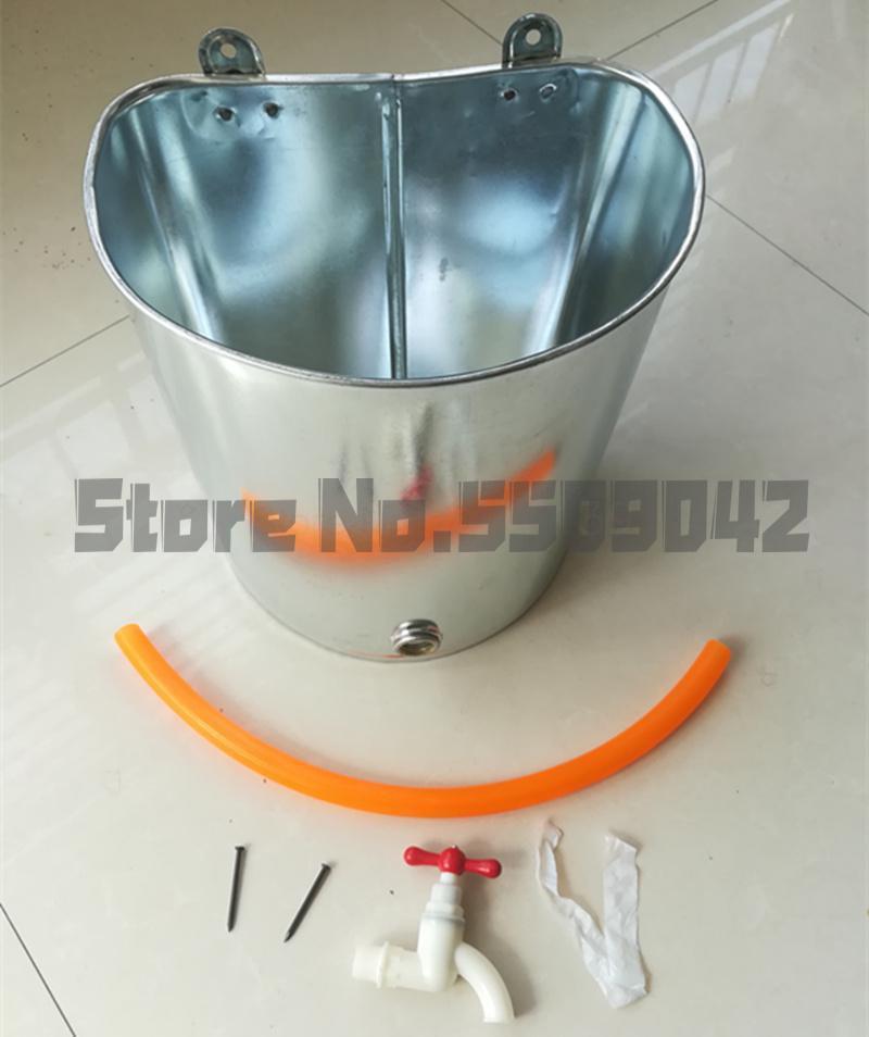 Vintage wall-mounted shampoo bucket barber shop wa... – Grandado