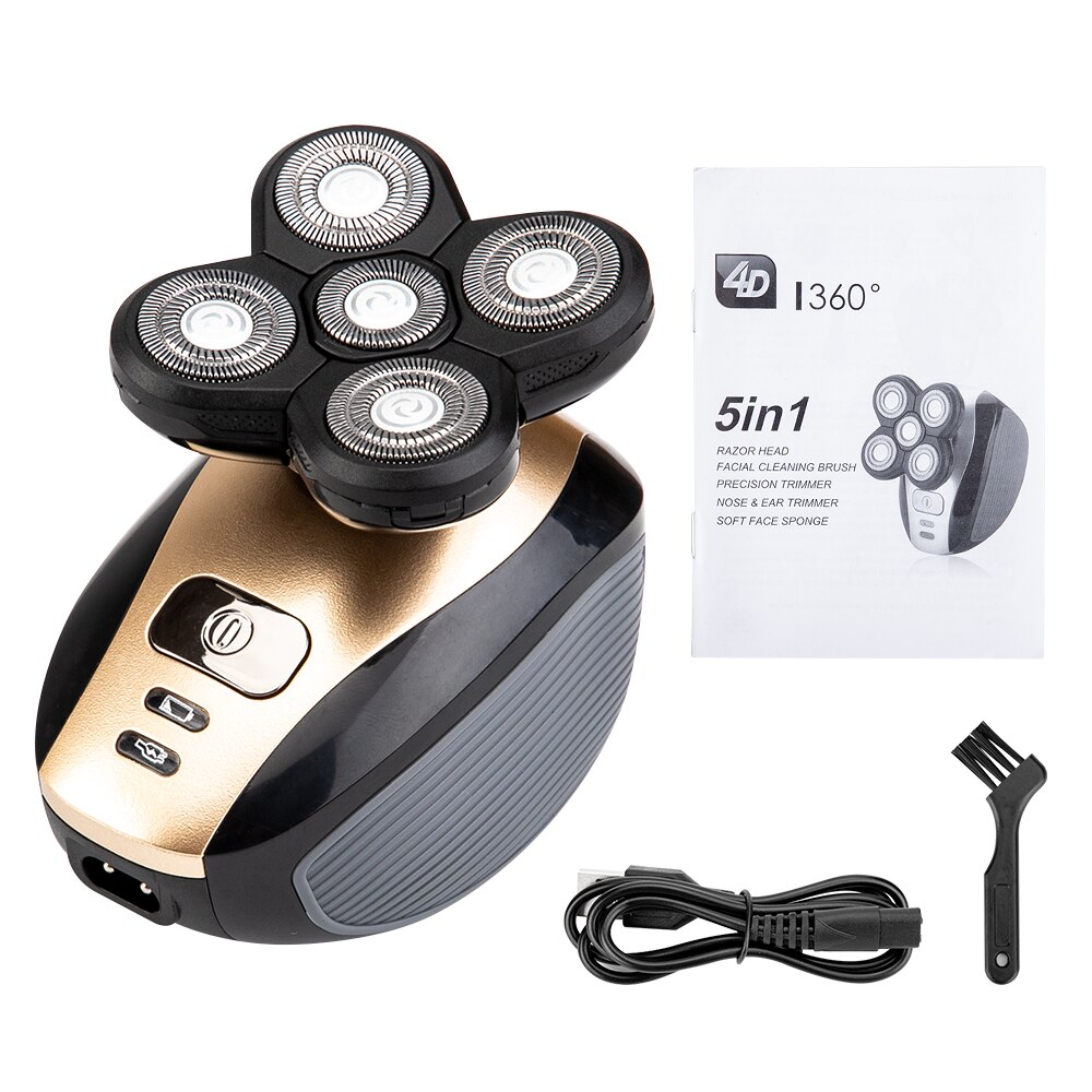4D Elektrische Rasierer Für Männer Bart Haar Trimm... – Grandado