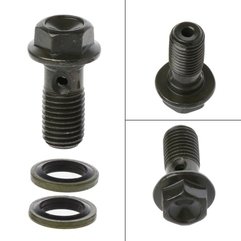 1 Pcs high strength M10 x 1.25 Single Banjo Bolt H... – Grandado