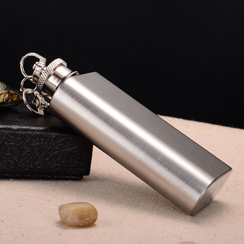 Mini Wine Flask Whiskey Pot Key Chain Stainless St... – Grandado