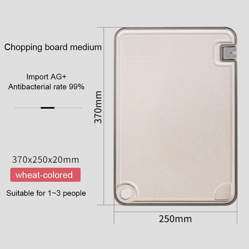 Double-Sided Cutting Board Multifunctional Antibac... – Grandado