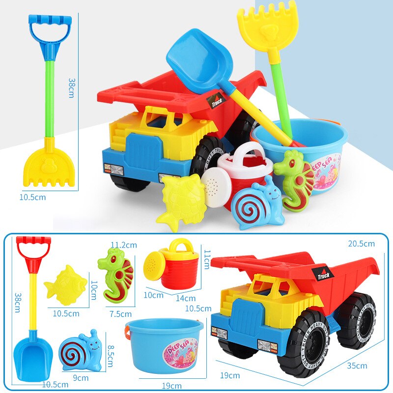 Beach Toy For Children 6-8pcs Baby ATV Sand Toy Bu... – Vicedeal