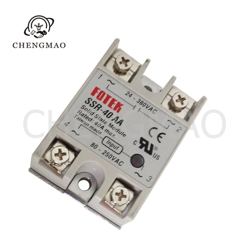SSR40AA SSR10AA SSR25AA AC Fotex Control SSR White... – Vicedeal