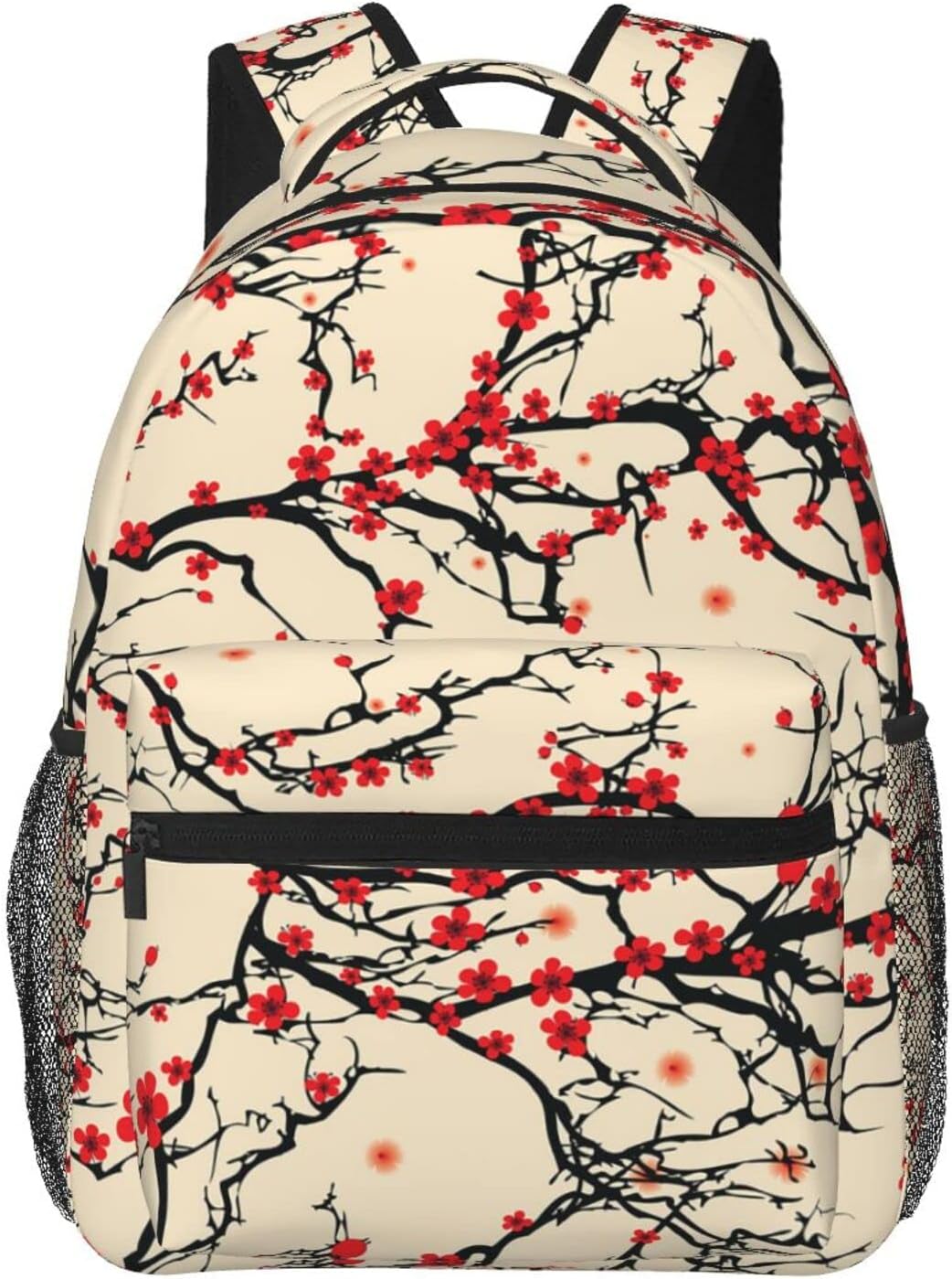 Japanese Cherry Blossom Pattern Stylish Casual Bac... – Grandado