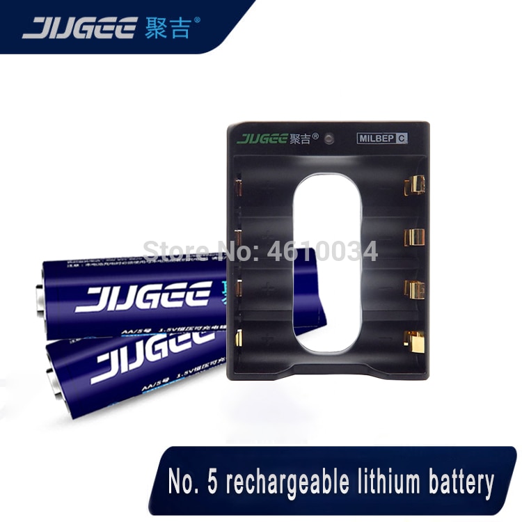 jugee AA 1.5V 3000mWh lithium li-ion rechargeable ... – Vicedeal