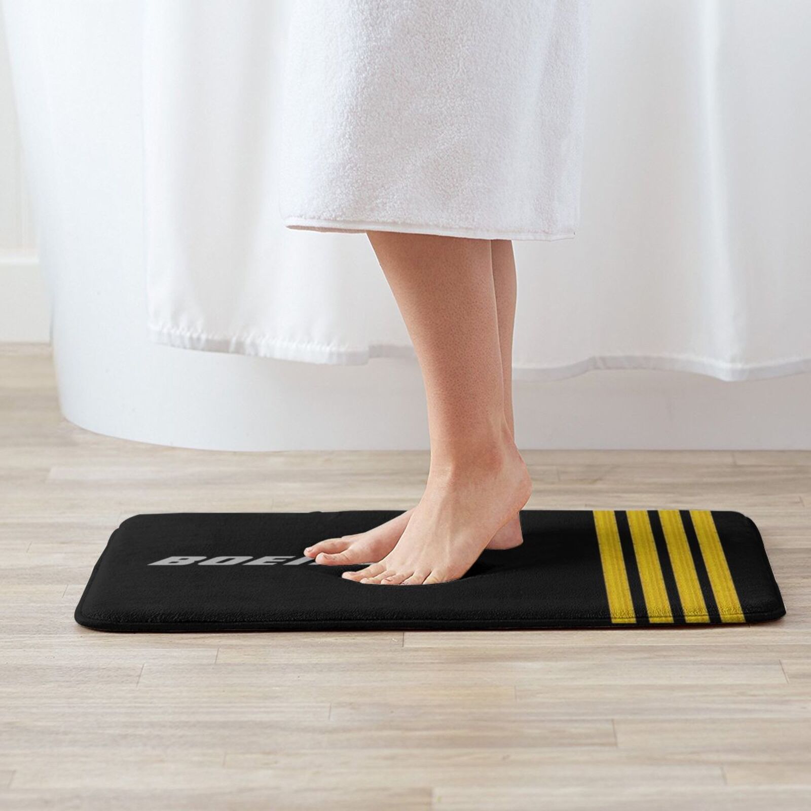 Boeing Stripes Carpet Mat Rug Cushion Soft Non-Sli... – Grandado