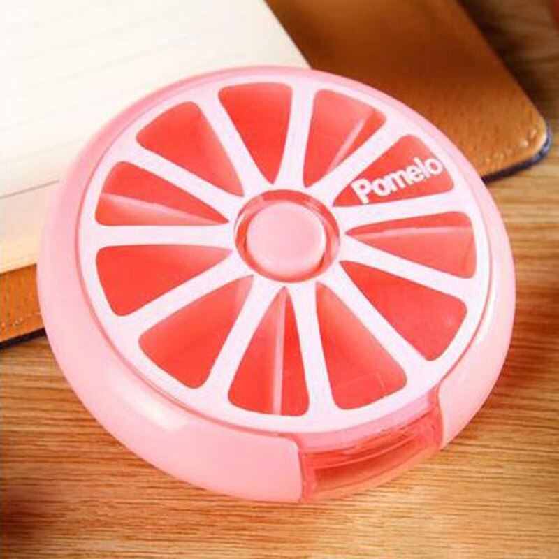 Weekly Rotating Pill Box Travel Pill Case Splitter... – Vicedeal
