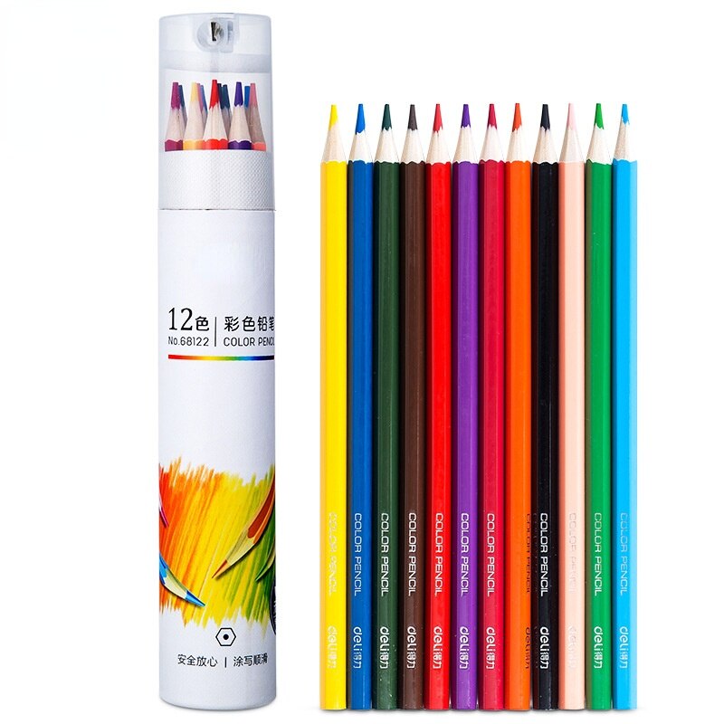 24/36/48 Hexagonal Colored Pencils Smooth Texture ... – Grandado