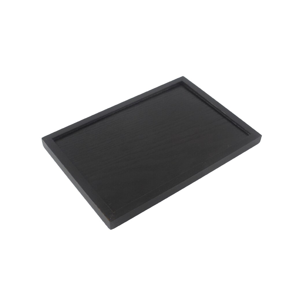 Natural Wood Serving Tray SPA Tea Food Server Dish... – Vicedeal