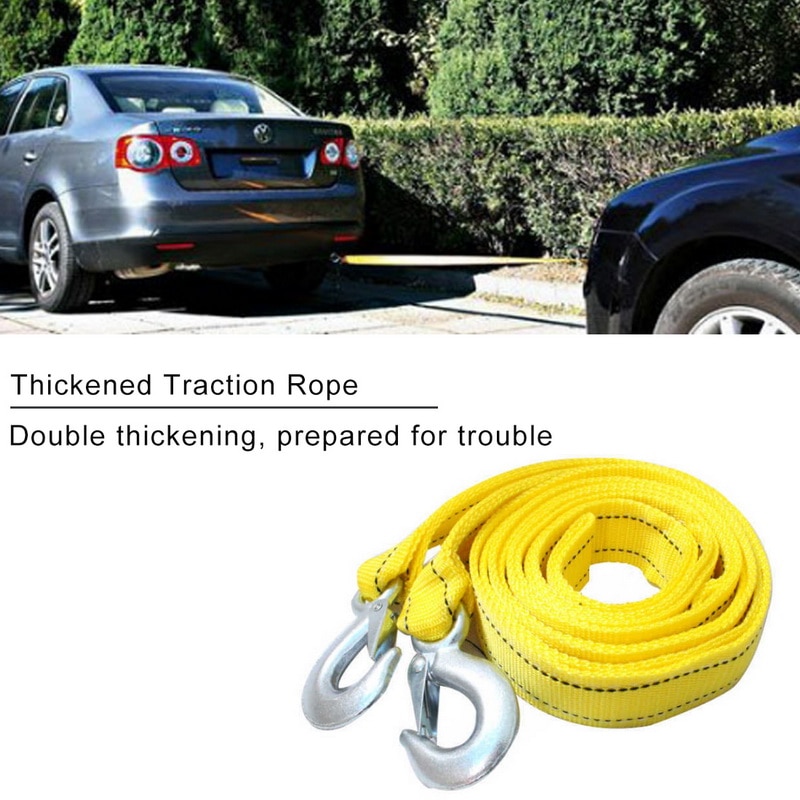 Car Cow Rope 4 Meters Heavy Duty 5 Tons Double Thi... – Vicedeal