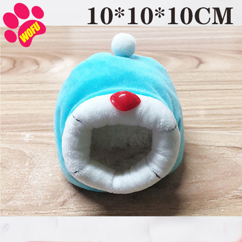 WOFUWOFU Hamster Warm Bed House Cusion Fleece Hut ... – Grandado