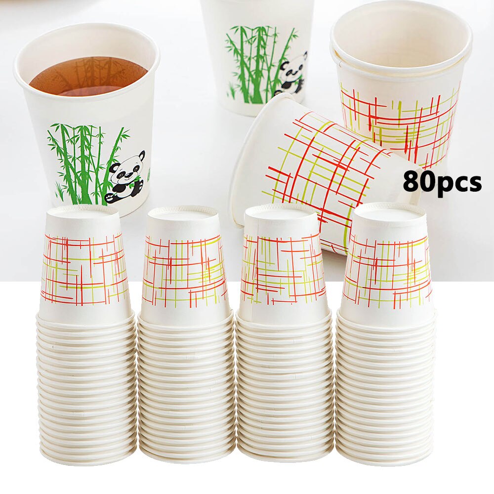 50PCS Disposable Paper Drink Cup for Coffee Milk C... – Vicedeal