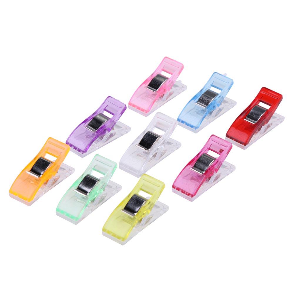 25/50pcs Sewing Clips Plastic Clamps Quilting Craf... – Grandado