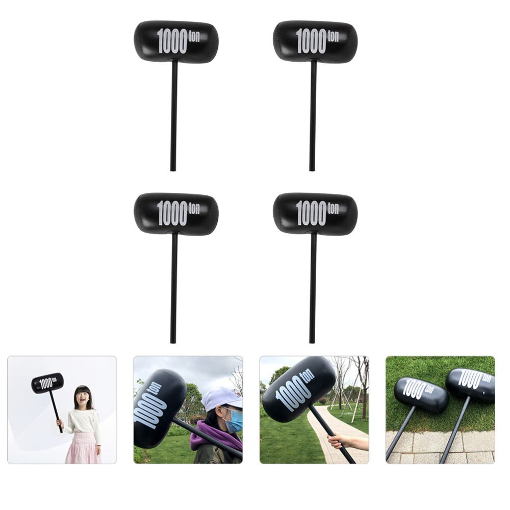 4Pcs Inflatable Hammers Toys Thousand-ton Hammer P... – Grandado