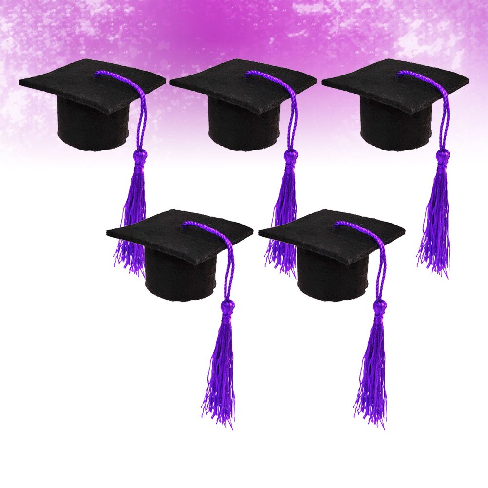 5pcs Bottle Cover Doctoral Cap Shape Beer Bottle D... – Grandado