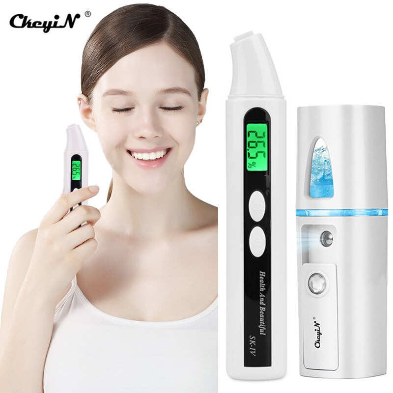 Water En Olie Huid Analyzer Met Lcd-scherm Huid Vo... – Grandado
