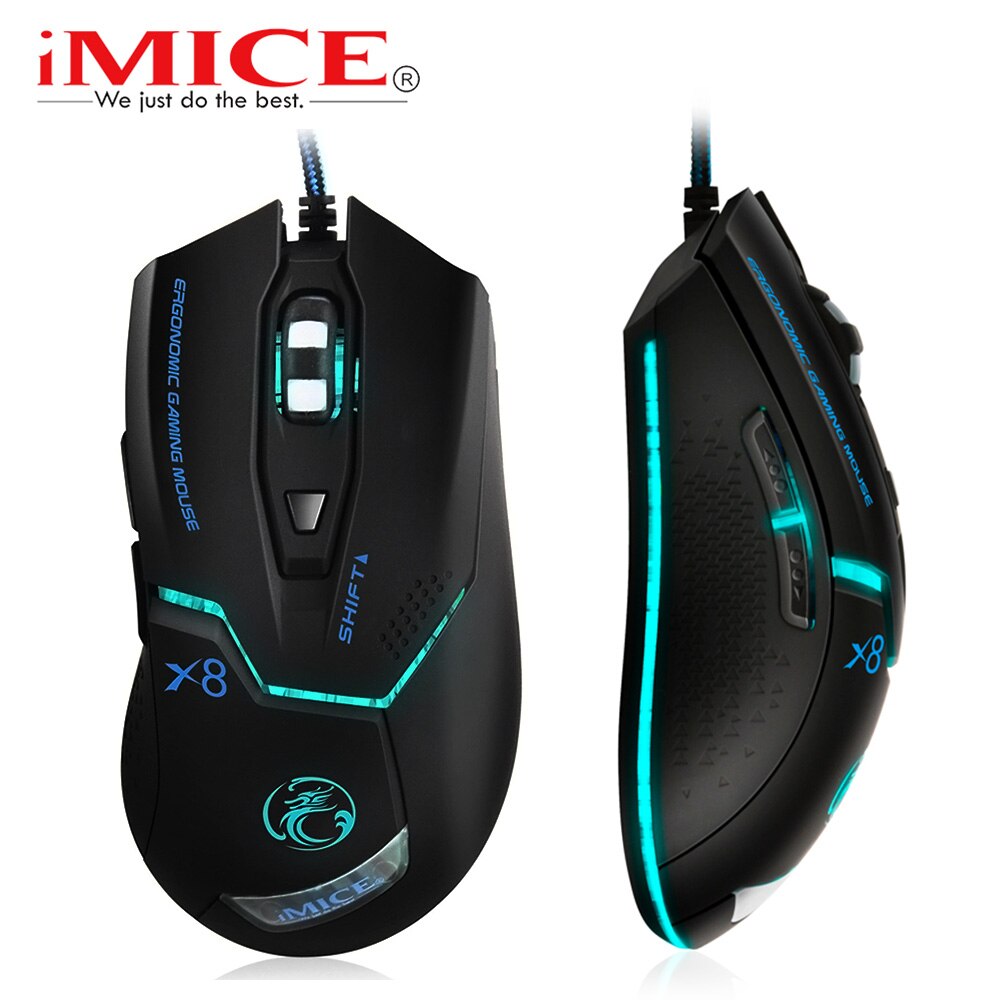 Imice Usb Wired Gaming Computer Muis Gamer Game 32... – Vicedeal