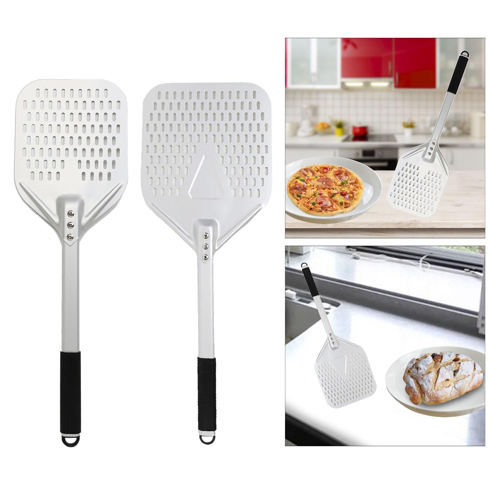 Pizza Turning Peel with Handle Kitchen Supply Pizz... – Vicedeal