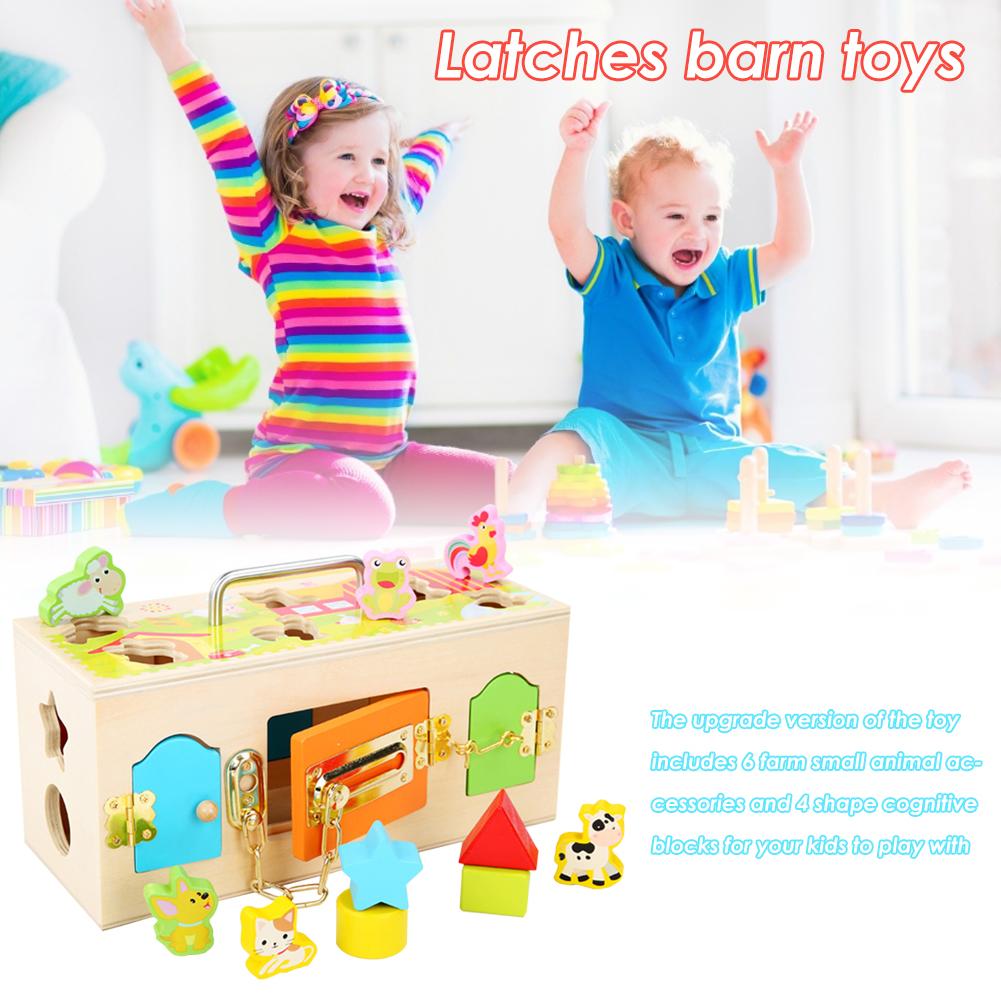 Latches Barn Toys Animal Shape Matching Game Toys ... – Grandado
