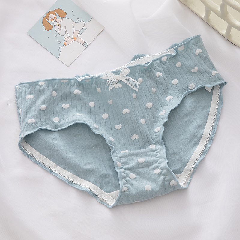 Bragas de algodón para niña, ropa interior con laz... – Grandado