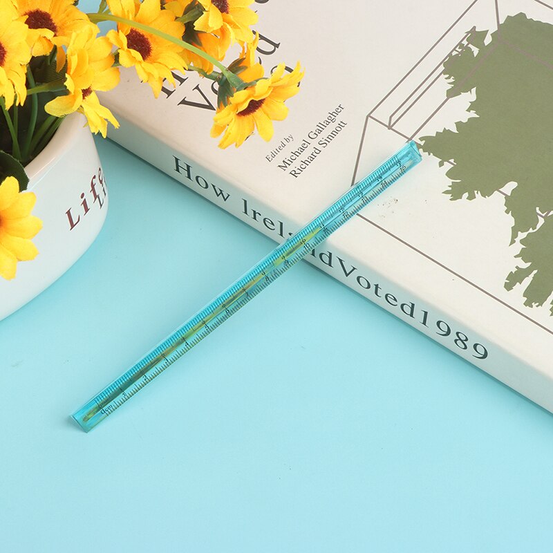 1PC Transparent Triangle Ruler Stationery School S... – Vicedeal