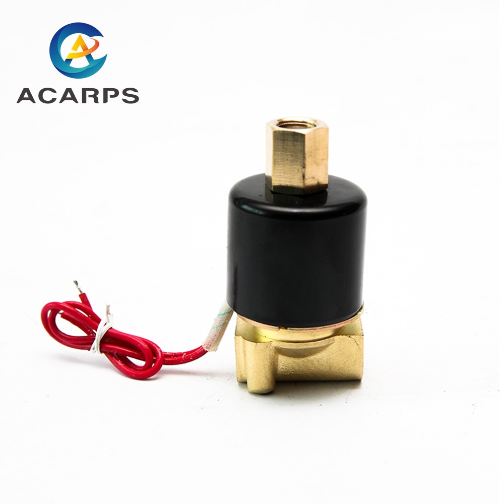 1/4" Normally Open Brass IP65 Waterproof 220V 24V ... – Grandado