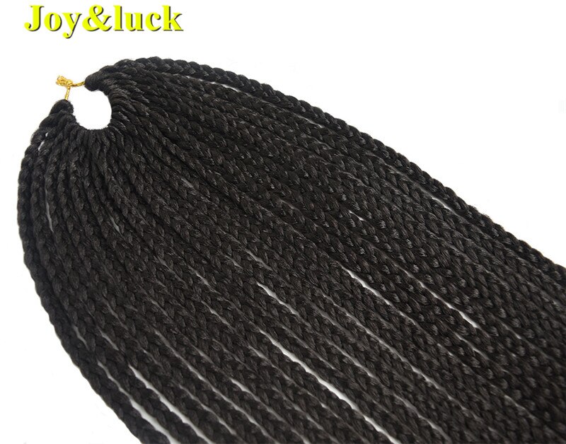 Joy&luck 22 inch Long Box Braids Synthetic Crochet... – Vicedeal