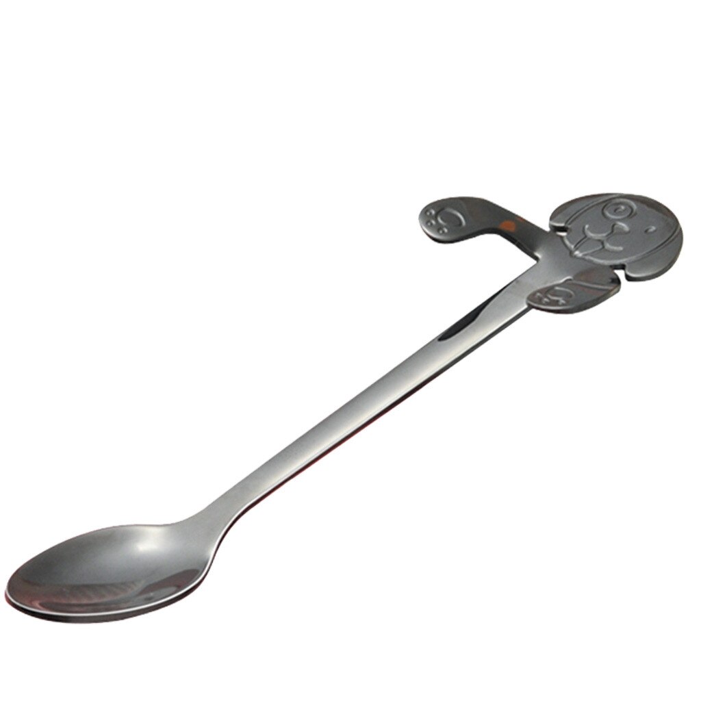Cute Dog Spoon Long Handle Spoons Flatware Coffee ... – Grandado