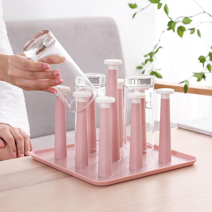 Afdruipbekers bord organizer houder hangend glazen... – Vicedeal