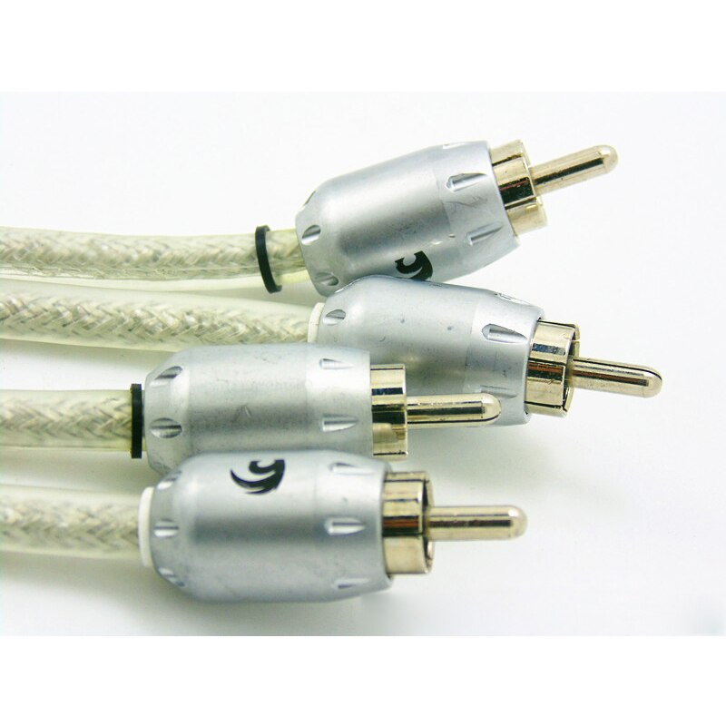 White metal double shielded cable Cable Converter ... – Vicedeal