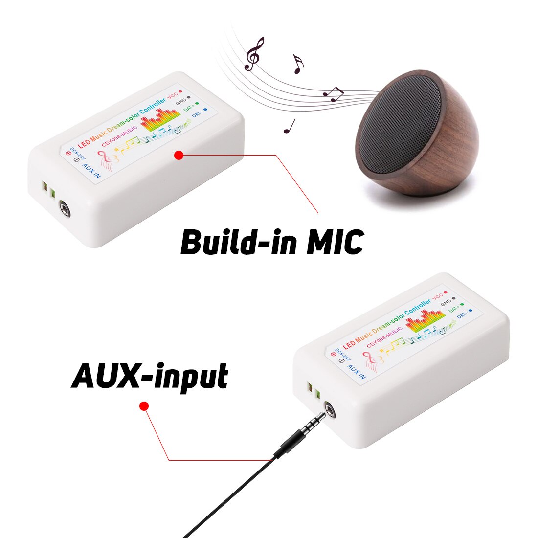 Bluetooth Musik Traum Farbe Controller DC5-24V 13 ... – Vicedeal Bluetooth Musik Traum Farbe Controller DC5-24V 13 ... – Vicedeal